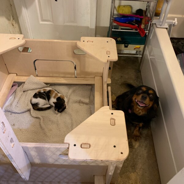 Whelping Box, Weaning Box, Small, Dog/puppy Pen, Quickwhelp ...