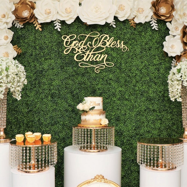 Custom God Bless Name Sign / God Bless Sign / Custom Name Sign / Custom ...