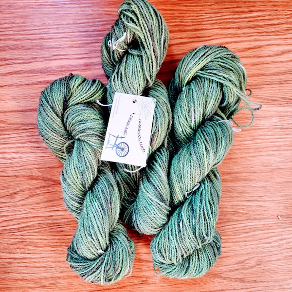 Art Yarn- Hand Spun Recycled Sari Silk- 20 Yards - Etsy