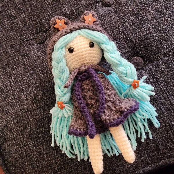 3-in-1 Amigurumi Doll Pattern Bundle · Mori Girl Crochet DIY Tutorial ...