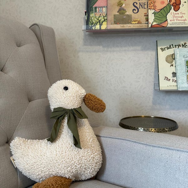 Kids Baby Sleeping Buddy Lenny Duck - Soft Plush Toy for Comfort - Etsy