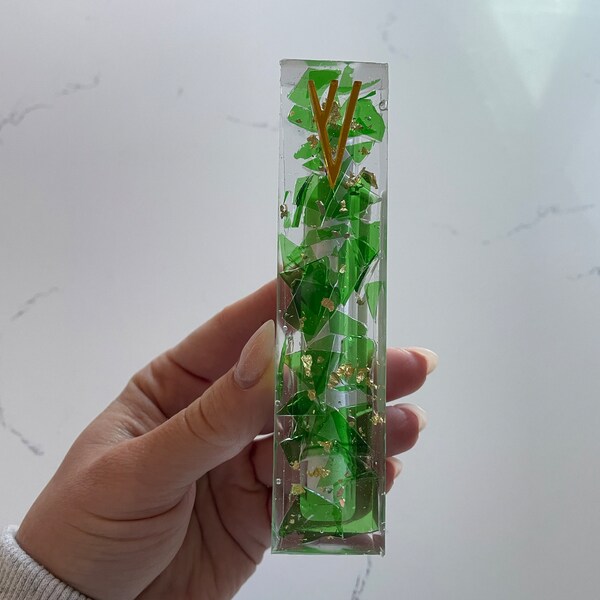 Mezuzah Smashed Wedding Glass, Chuppah Smashed Glass, Modern Mezuzah ...