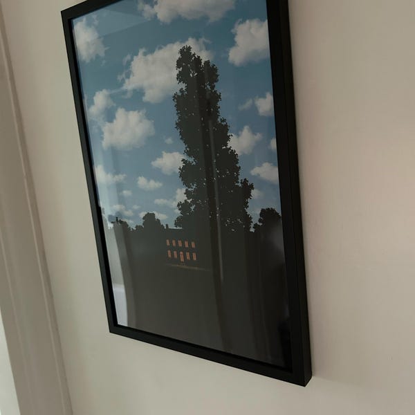 René Magritte the Portrait 1935 Magritte Wine Bottle Magritte Poster ...
