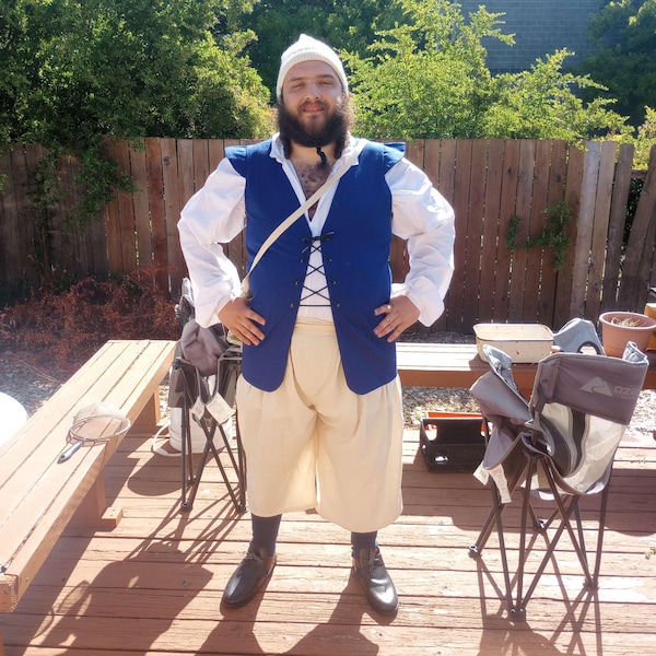 Authentic Historical 19th Century Reenactment Pirate Sailor Whaler ...