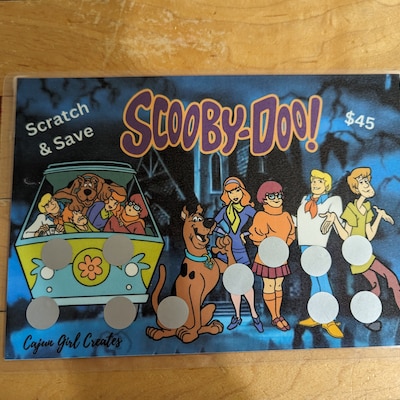 Scooby Doo Mini Scratch and Save Challenge - Etsy