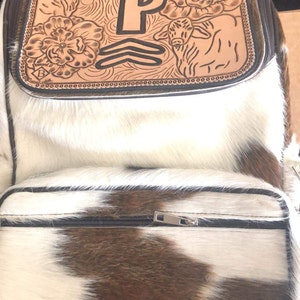 Custom Tooled Leather Rope Can - Etsy