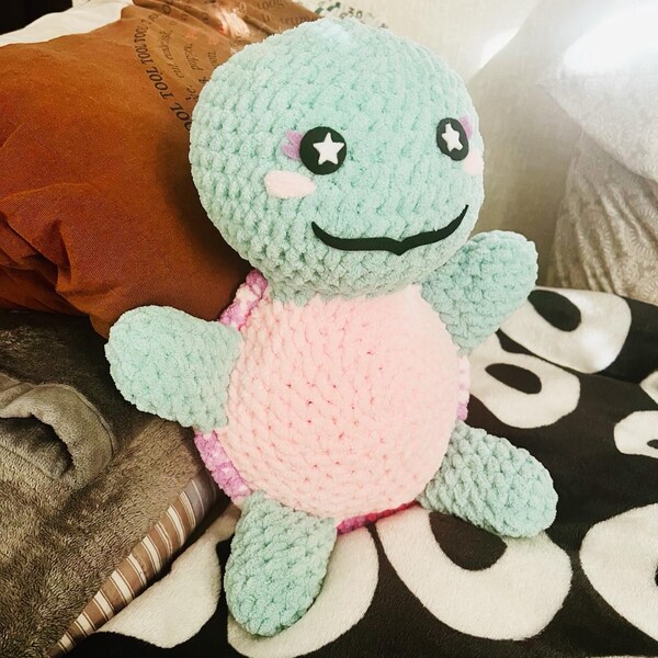 NO-SEW Turtle Plush Crochet PATTERN - Etsy