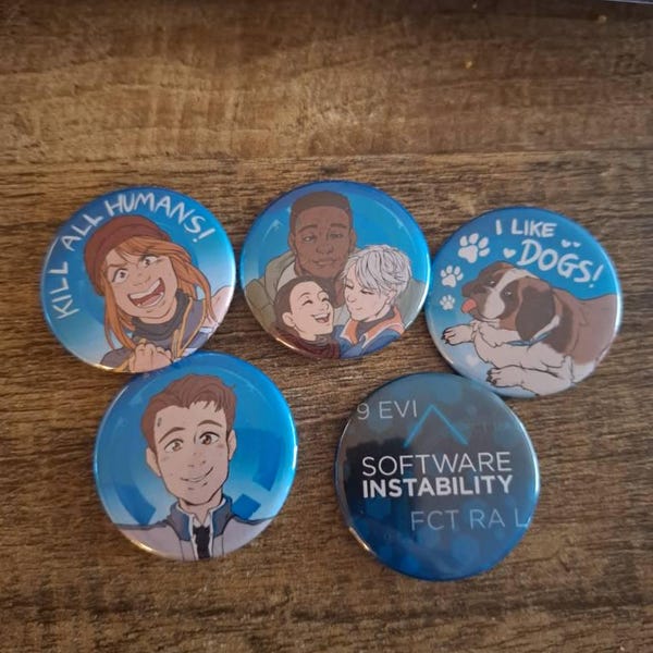 The Amazing Digital Circus Pinback Badges - 38mm - Etsy