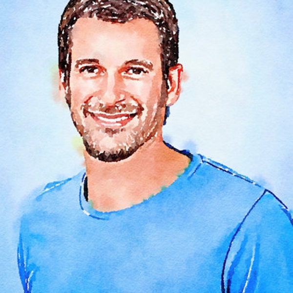 Custom Paint by Number Portrait From Photo Personalized Painting by ...