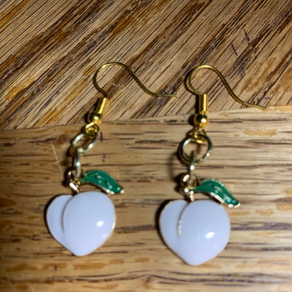 4, 20 or 50 BULK Enamel Peach Charm, Georgia Peach, Pink Peach Charm ...