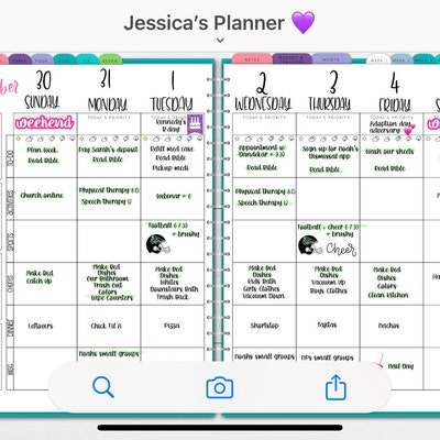 Productivity Digital Planner Inserts for Digital Planners and Journals ...