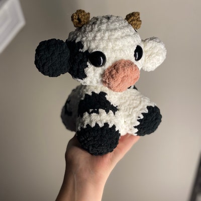 Crochet Cuddle Cow Plushie PATTERN (Download Now) - Etsy