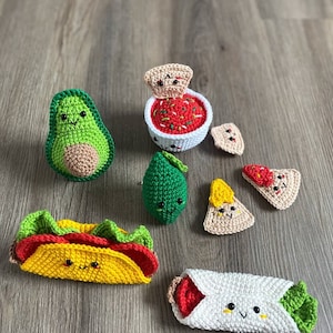 CROCHET PATTERN Mexican Fiesta PDF Pattern Includes 6 Different Mexican ...