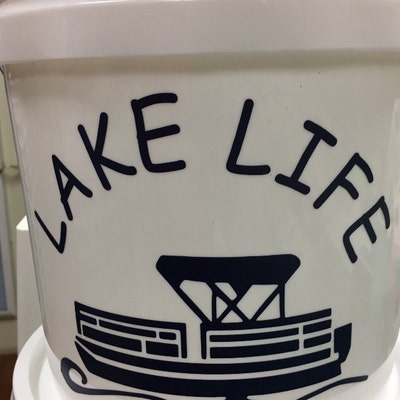 Lake Life Pontoon Boat svg Cut File Png Dxf Jpg - Etsy