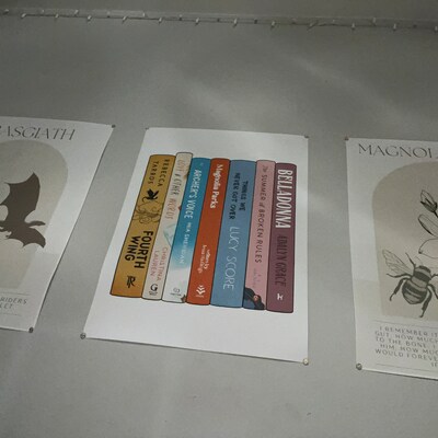 Custom Book Spine Art Booktok Book Poster DIGITAL DOWNLOAD Book Stack ...