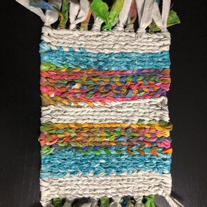 Handmade Adjustable Floor Rag Rug Twining Loom Includes Video Assembly ...