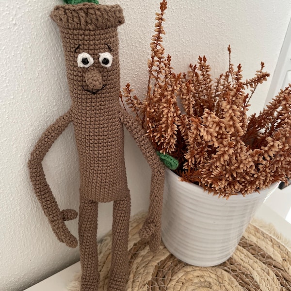 Old Man Doll Crochet Pattern. Amigurumi Grandfather Doll Crochet ...