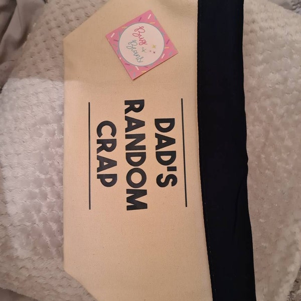 Personalised Random Crap Storage Organiser, Father's Day Gift ...
