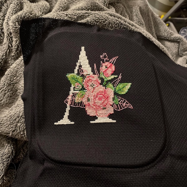 Baby Alphabet Cross Stitch Pattern Letters Baby Girl Nursery Easy Small ...