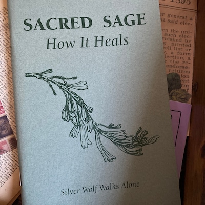 A Must Have Book Written About Sacred Sage How It Heals - Etsy