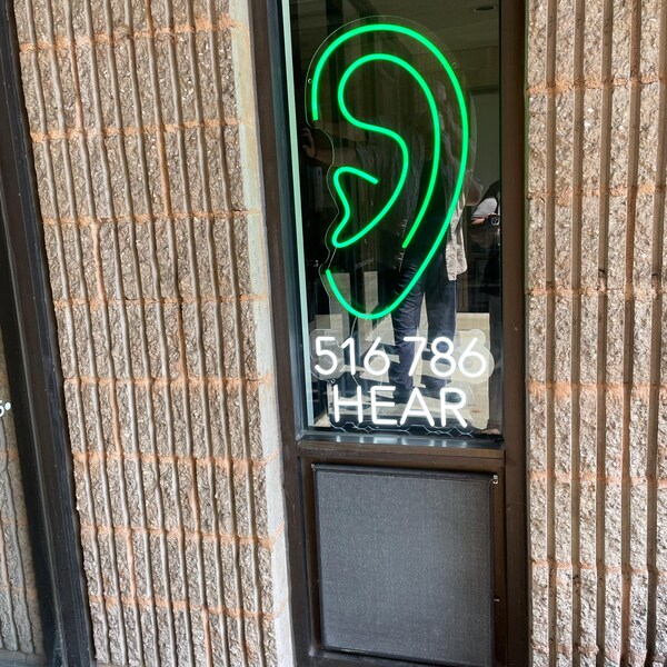 Ear Neon Sign, Human Ear Led Light, Ear Led Neon Sign, Custom Human ...