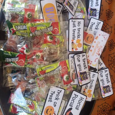 Set of Printable Gratitude Treat Bag Toppers and Two Gift Tags - Etsy