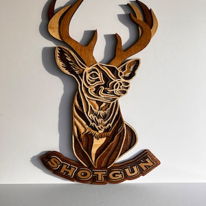 Multilayer Mountain Deer Laser Cut File Deer 3D Laser File SVG Layered ...