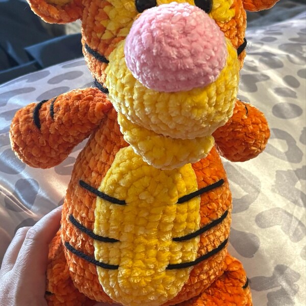 5 in 1 Winnie the Pooh, Piglet, Donkey, Tiger and Little Roo Crochet ...
