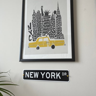 New York, New York Sign, New York Gift, New York Visitor Souvenir, USA ...