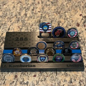 Challenge Coin Board We Customize for Free | Etsy