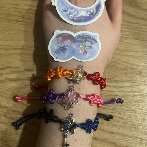 K-pop Demon Hunters Bracelet – Handmade Korean Knot Bracelet Inspired ...