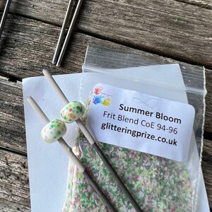 Lampwork Frit SECRET GARDEN, Fine Blend Coe 94-96, Lampwork Supply ...