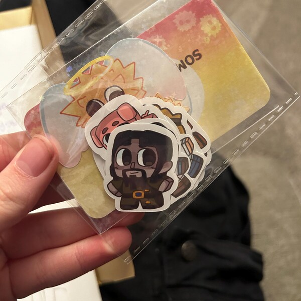 OMORI|| 6 Pack Stickers || the Hooligans Omori Stickers - Etsy