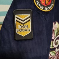 Set of 8 Fourth Wing Iron Flame Inspired Flight Jacket Patch Stickers - Etsy Canada