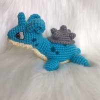 Lapras Amigurumi Crochet Pattern - Etsy Canada