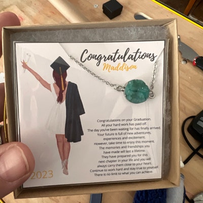Graduating Senior Gifts for Girls, Personalized Graduation Gift for Her ...