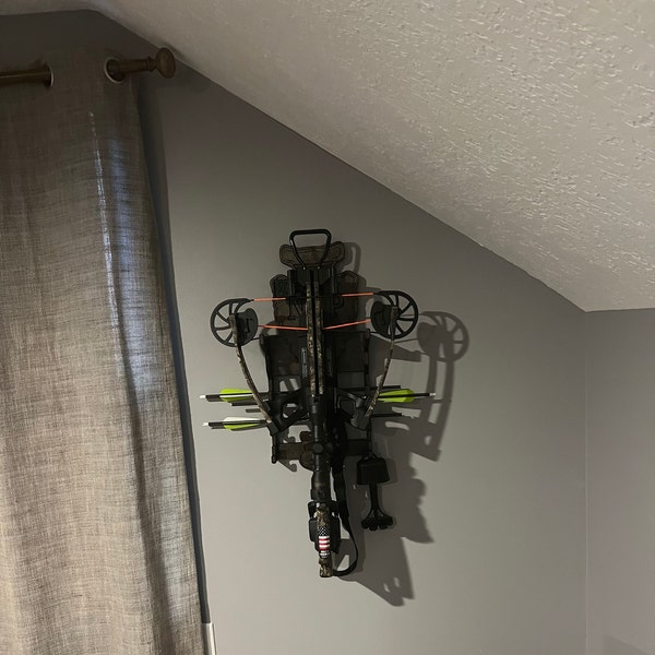 Crossbow/compound Bow Wall Rack: Arrow Holder, Hunting Decor - Etsy