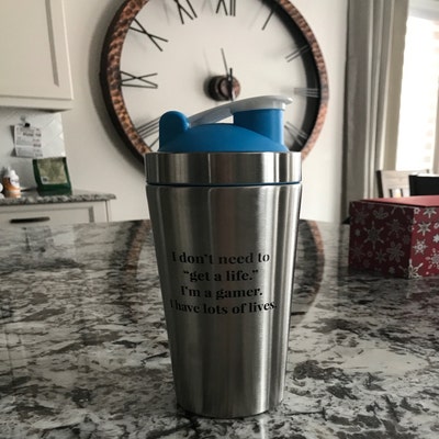 Personalized Shaker Cup, Custom Protein Shaker Fitness Gift, Engraved ...