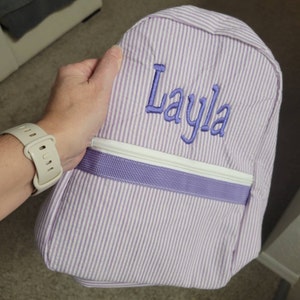 Toddler Knapsack Personalized Embroidered Flower Girl or Ring - Etsy