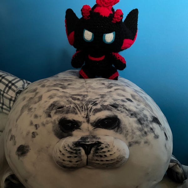 Neutral Chao Plushie Crochet Pattern | Digital (PDF) Download - Etsy