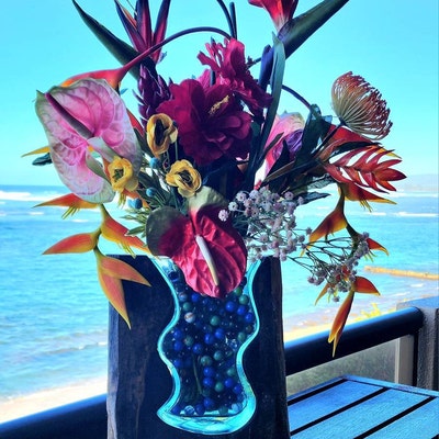 14 Gray Roses Buds, Long Stems, Bush Bouquet, Artificial Roses, Silk ...