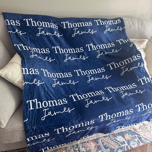 Personalized Blanket for Kids Baby 3 Sizes and 30 Plus - Etsy