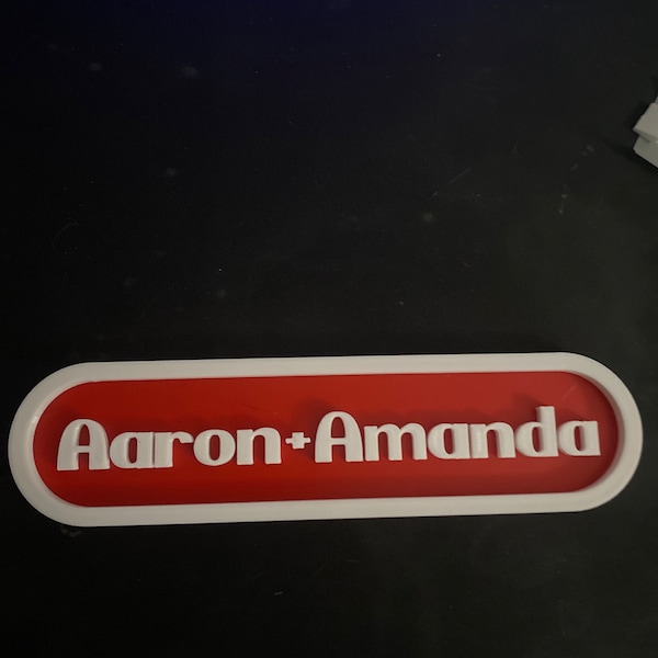 Custom Nintendo Style Name Sign/nameplate - Etsy