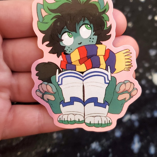MHA Kitty Stickers + Charms! - Etsy