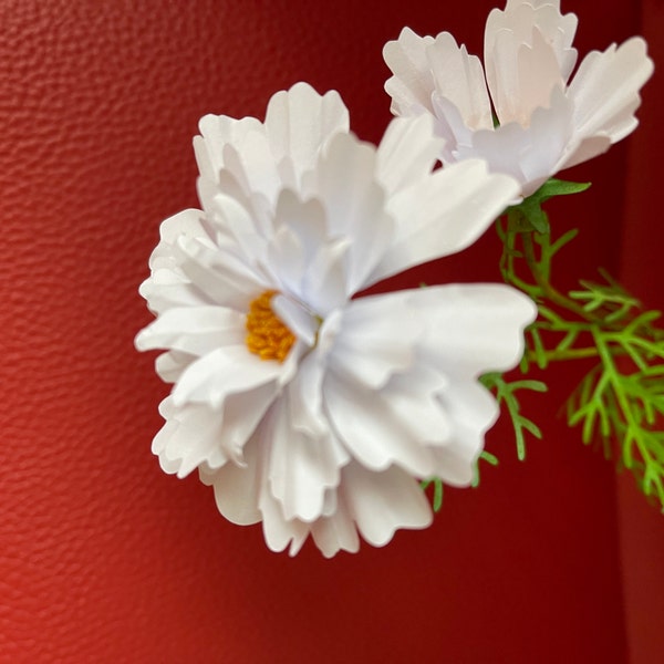 Double Cosmos - Paper Flower - Templates - Instant Download - Video ...