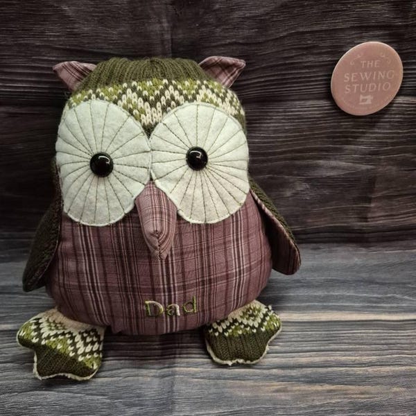 6" Owl PDF Sewing Pattern, Twinkle Owl Soft Toy Digital Download ...