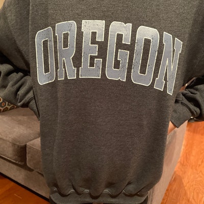 Oregon Sweatshirt, Oregon Pink Print Hoodie, Cute Oregon Sweater ...