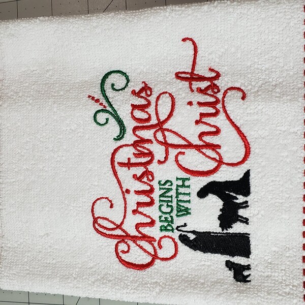 Christmas With Christ - Machine Embroidery Design, Embroidery Designs ...
