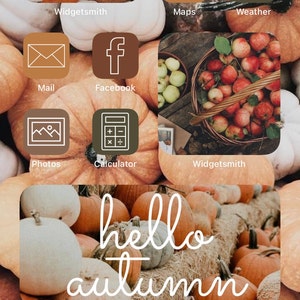 Hand-Drawn Fall App Icons Pack IOS 14 App Icons | Etsy