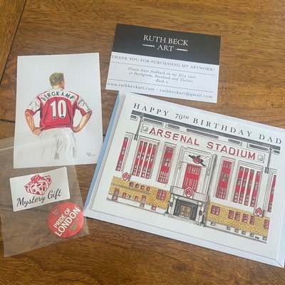 ARSENAL STADIUM HIGHBURY Islington Painted in Watercolour - Etsy UK